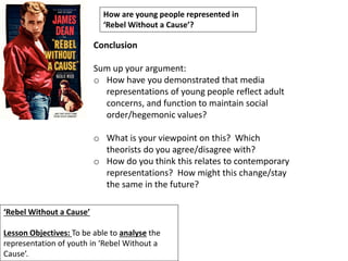 Rebel without a cause | PPTX