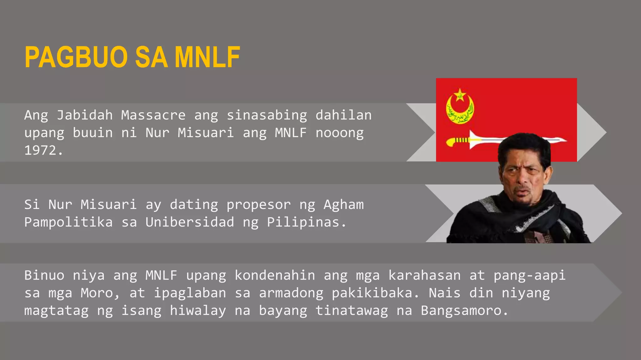 Rebelyong Moro sa Pilipinas | PPTX