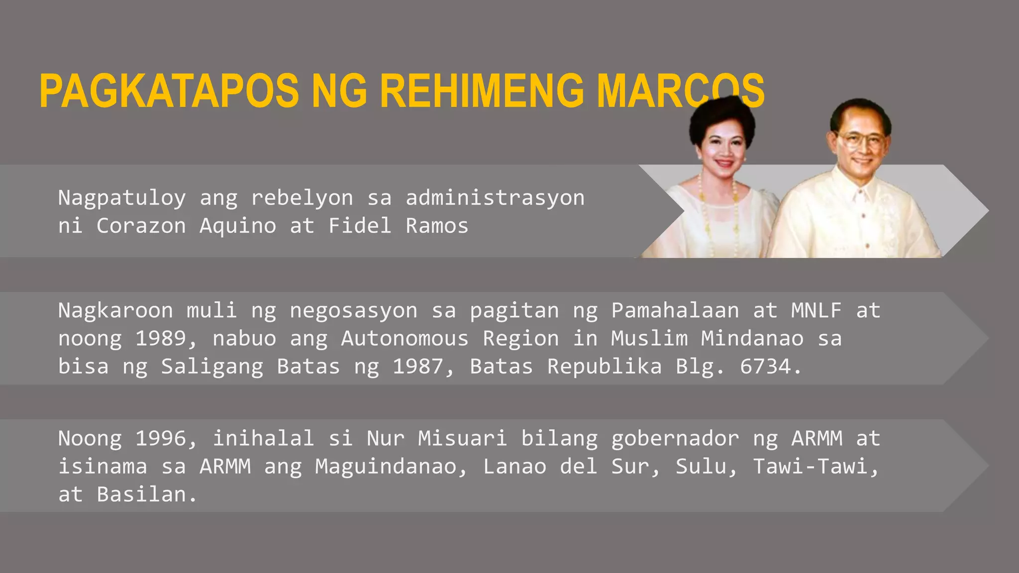 Rebelyong Moro sa Pilipinas | PPTX