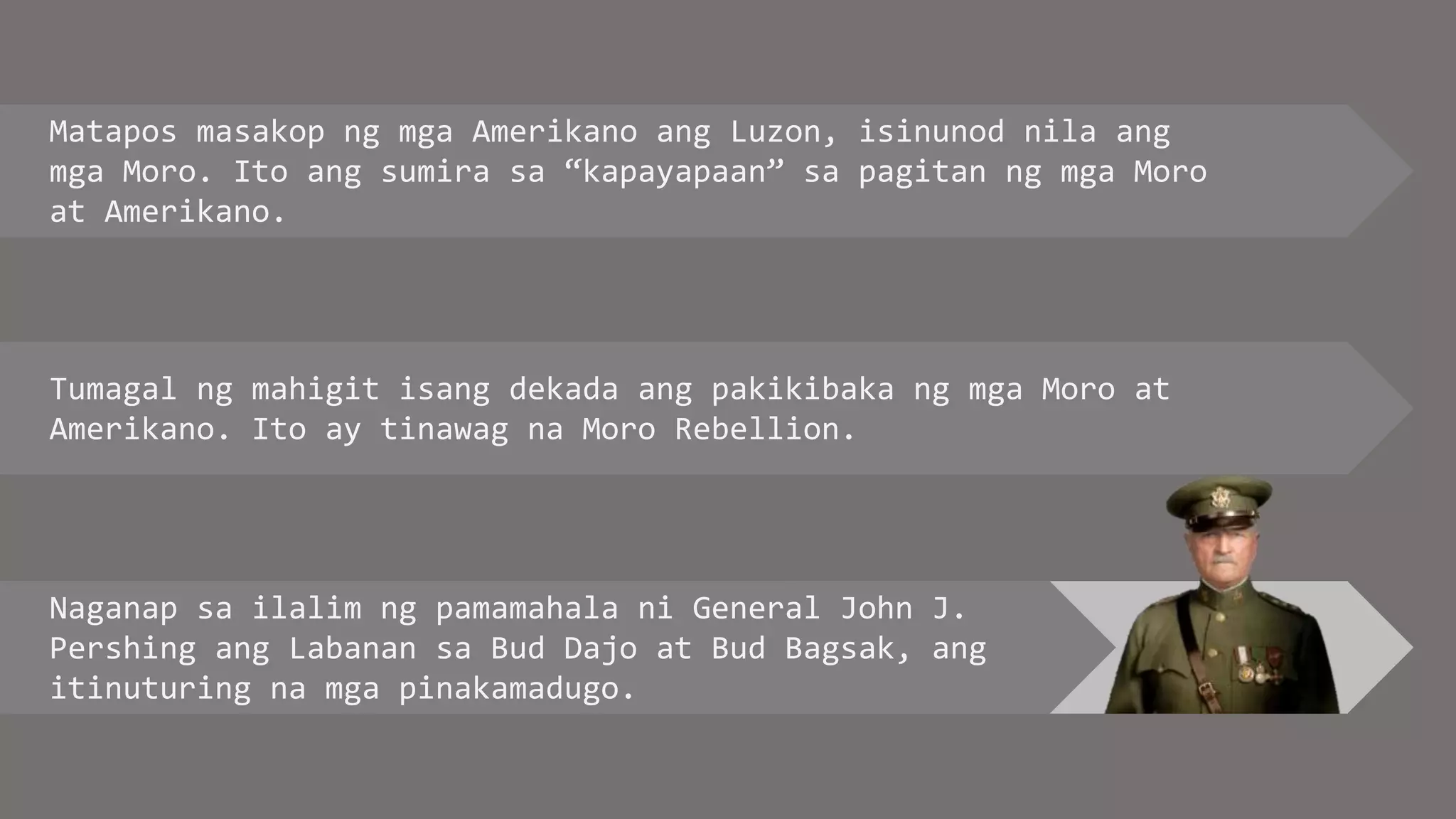 Rebelyong Moro sa Pilipinas | PPTX