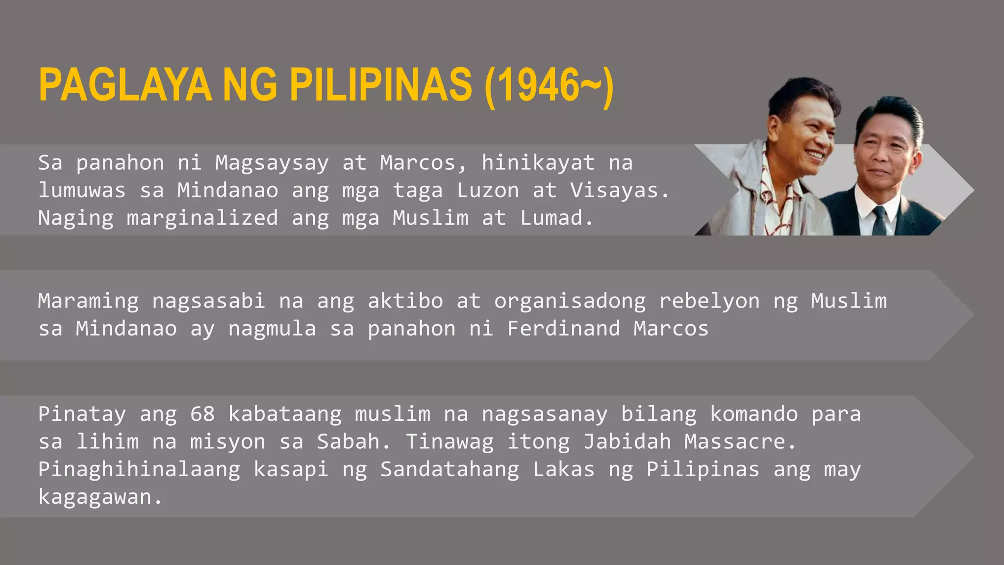 Rebelyong Moro sa Pilipinas | PPTX