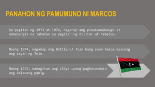 Rebelyong Moro sa Pilipinas | PPTX