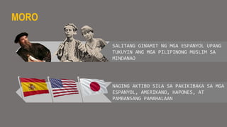 Rebelyong Moro sa Pilipinas | PPTX