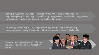 Rebelyong Moro sa Pilipinas | PPTX