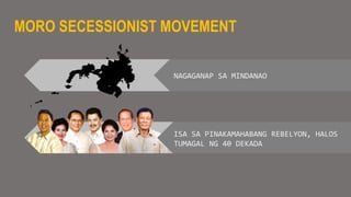 Rebelyong Moro sa Pilipinas | PPTX