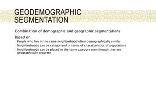 Process of Segmenting the Consumer Market | PPTX | Marketing and ...