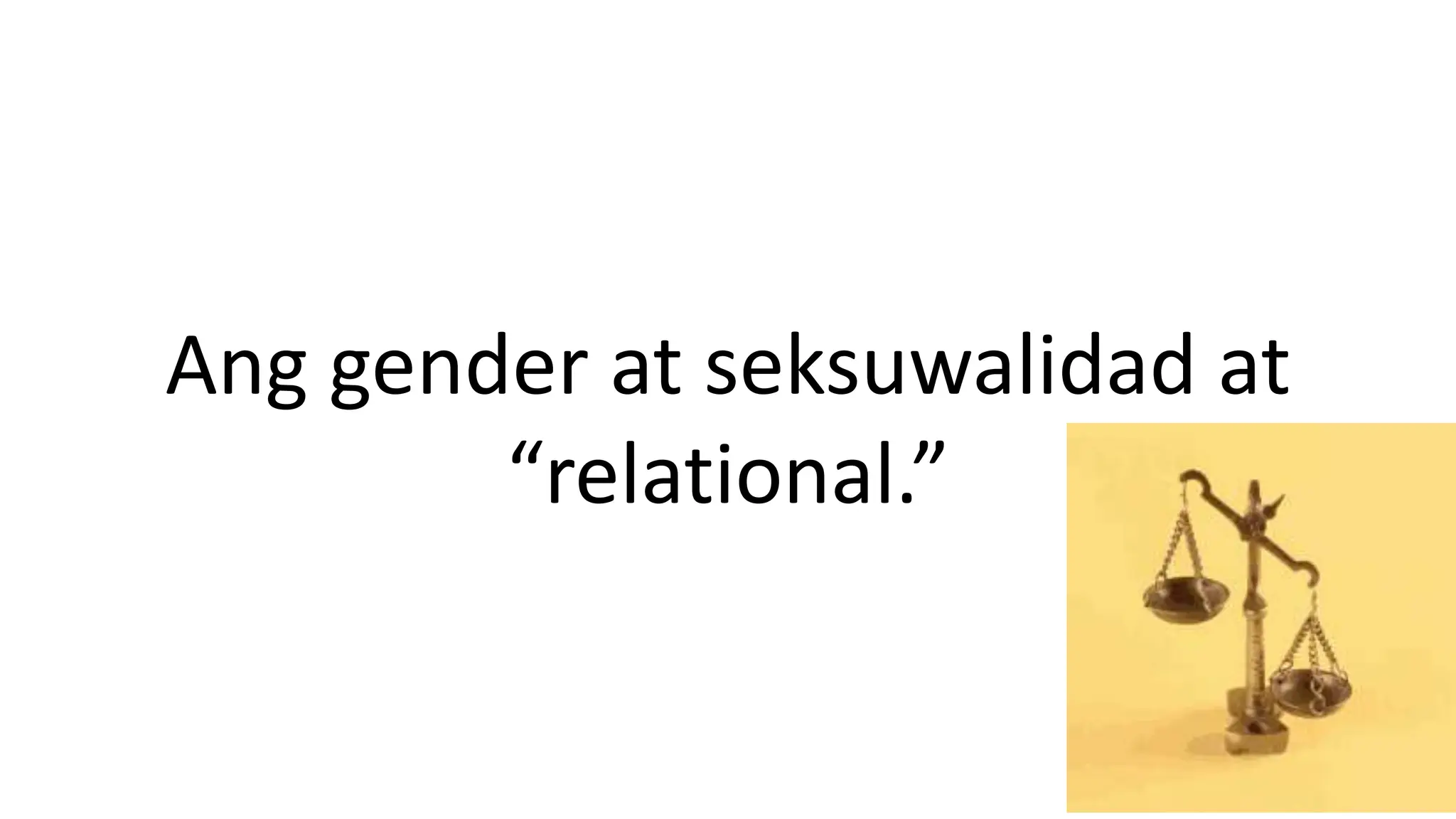 Pagpapakahulugan sa Konsepto at Isyu ng Kasarian at Gender | PPTX