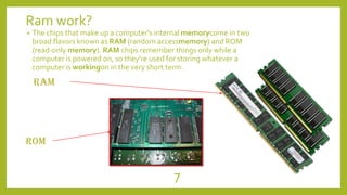 پارچەکانی کۆمپیوتەر computer components | PDF