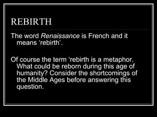 Rebirth | PPT