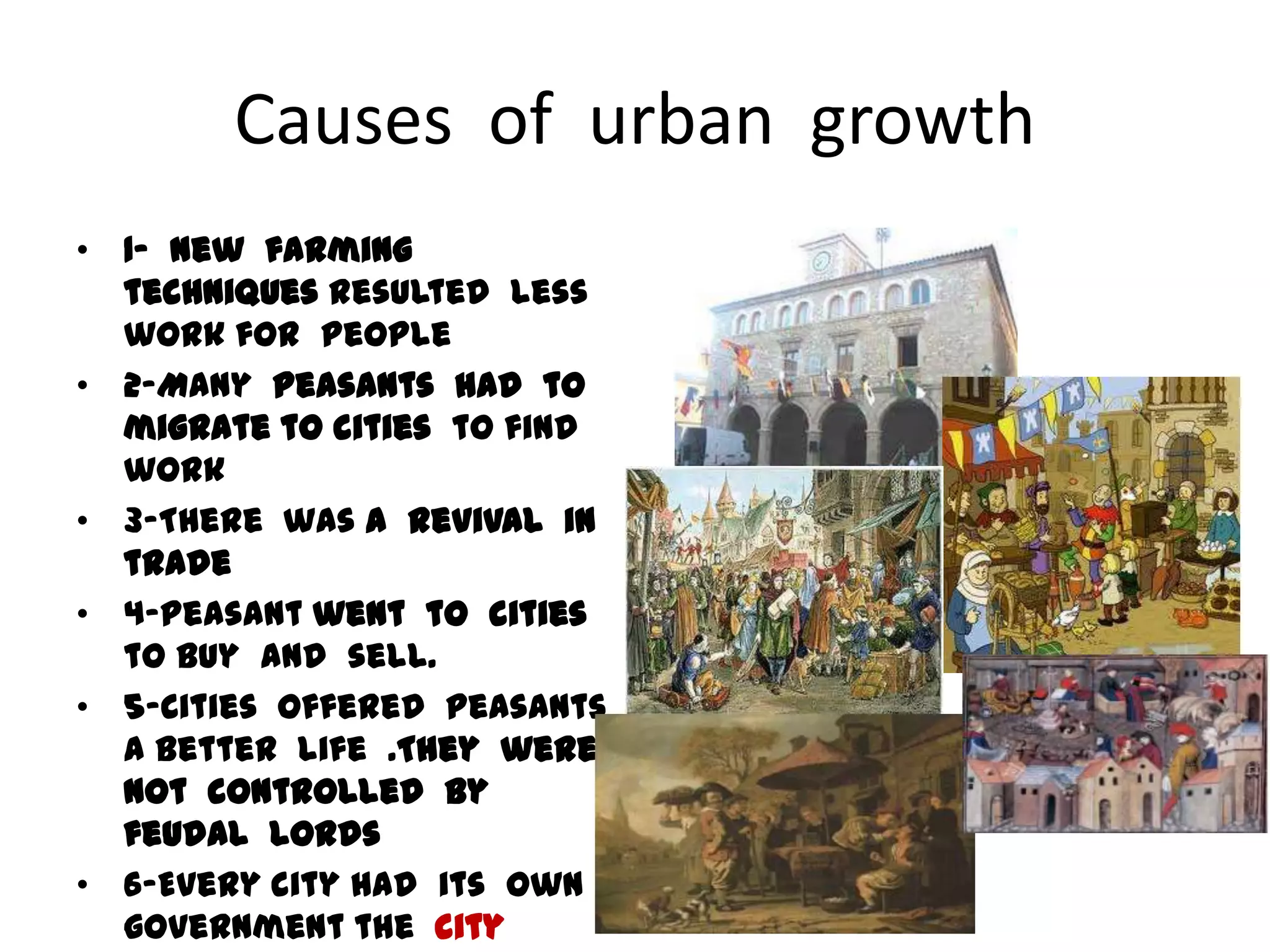 Rebirth of cities | PPTX