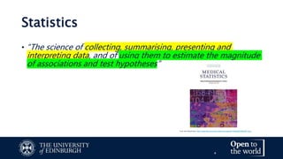 OER Descriptive Statistics (University of Edinburgh) | PPT
