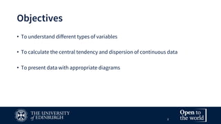 OER Descriptive Statistics (University of Edinburgh) | PDF | Physics ...