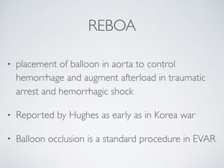 REBOA | PDF