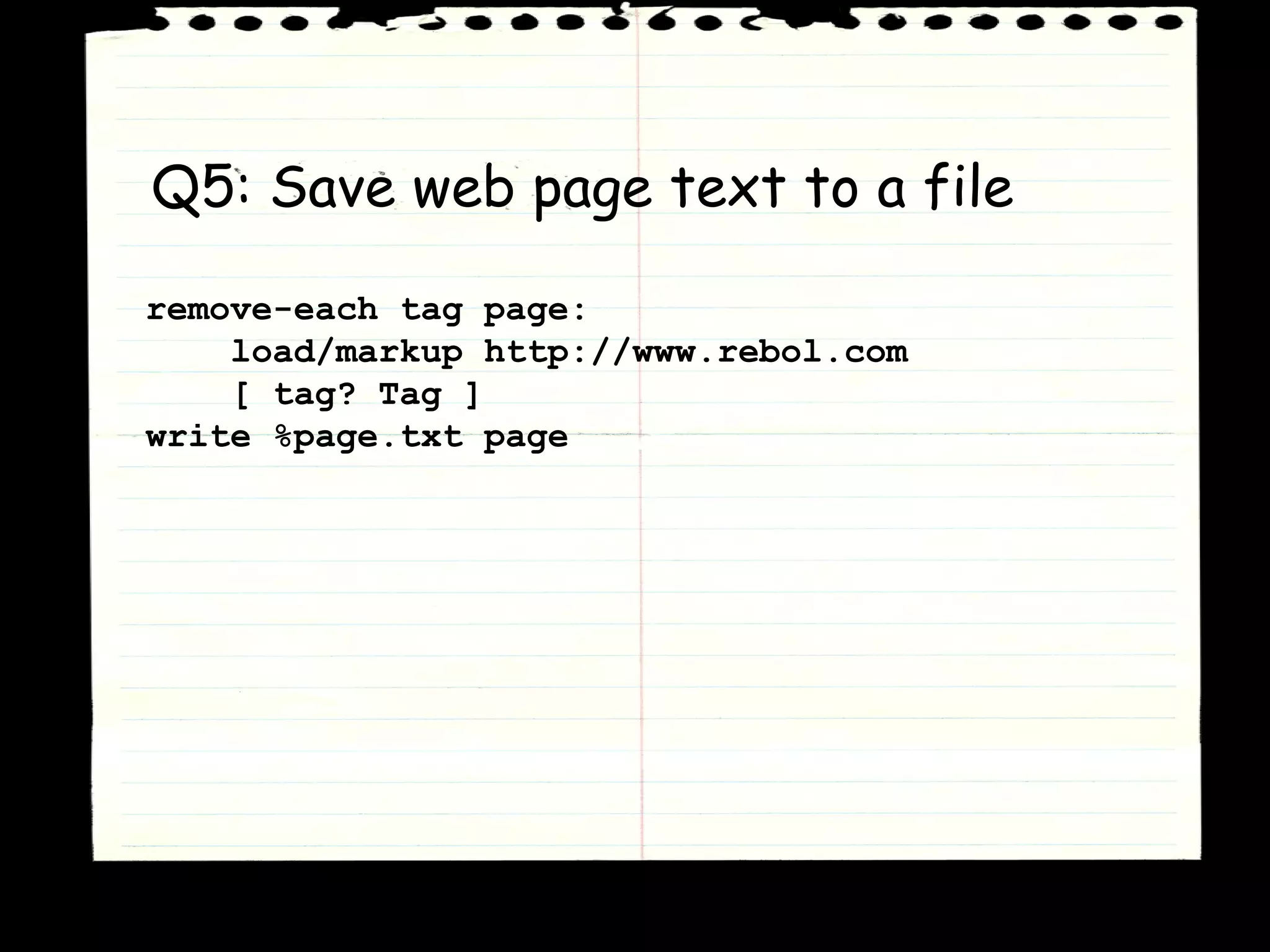 Rebol brainwasher | PPT