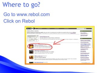 Rebol installation | ODP