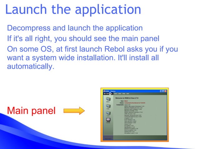 Rebol installation | ODP