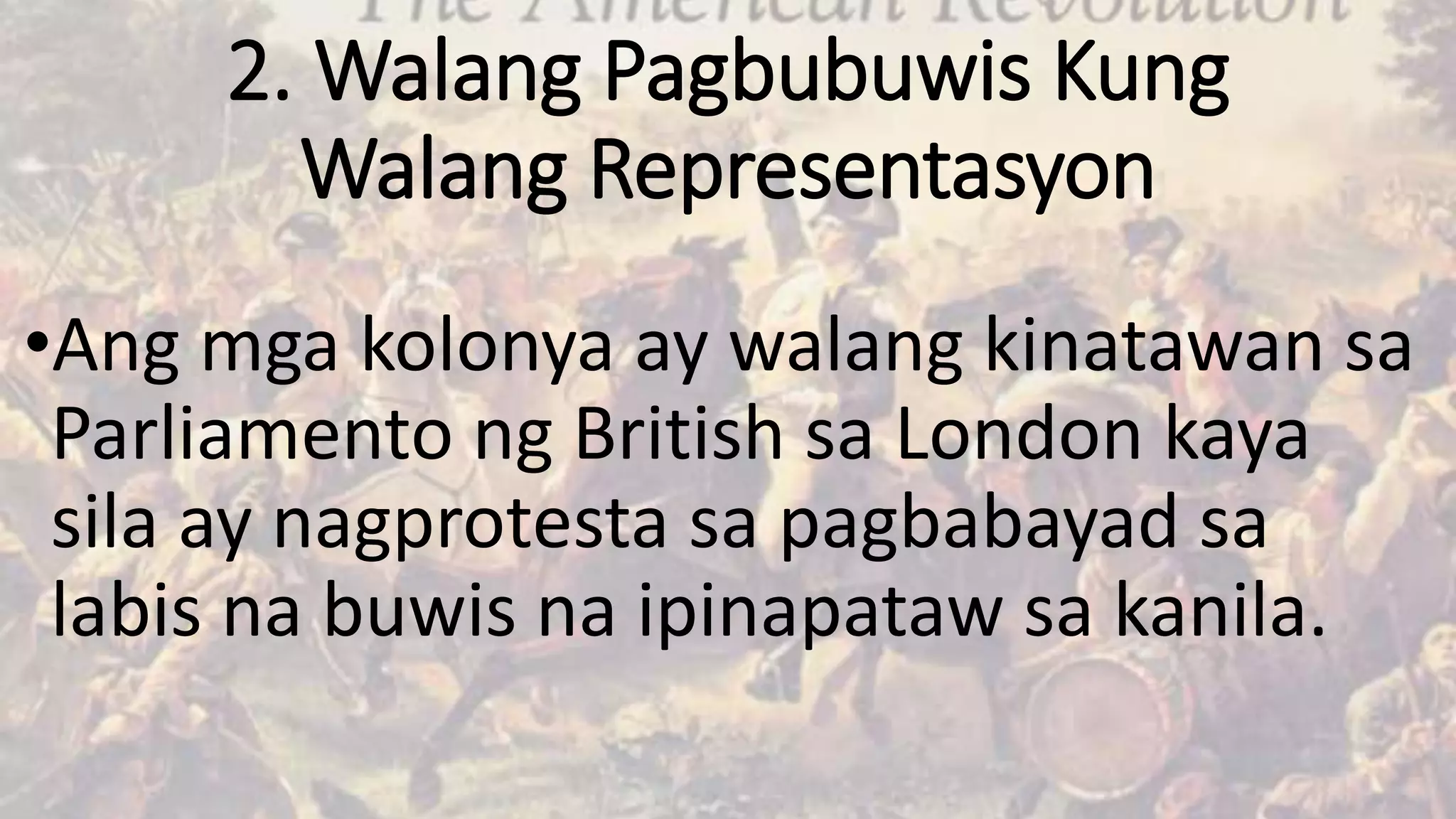 Rebolusyong amerikano | PPTX