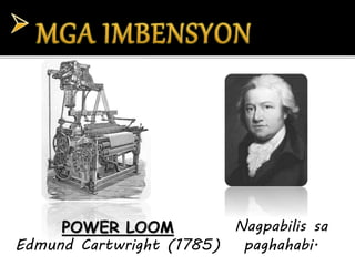 Makinarya Sa Panahong Industriyal