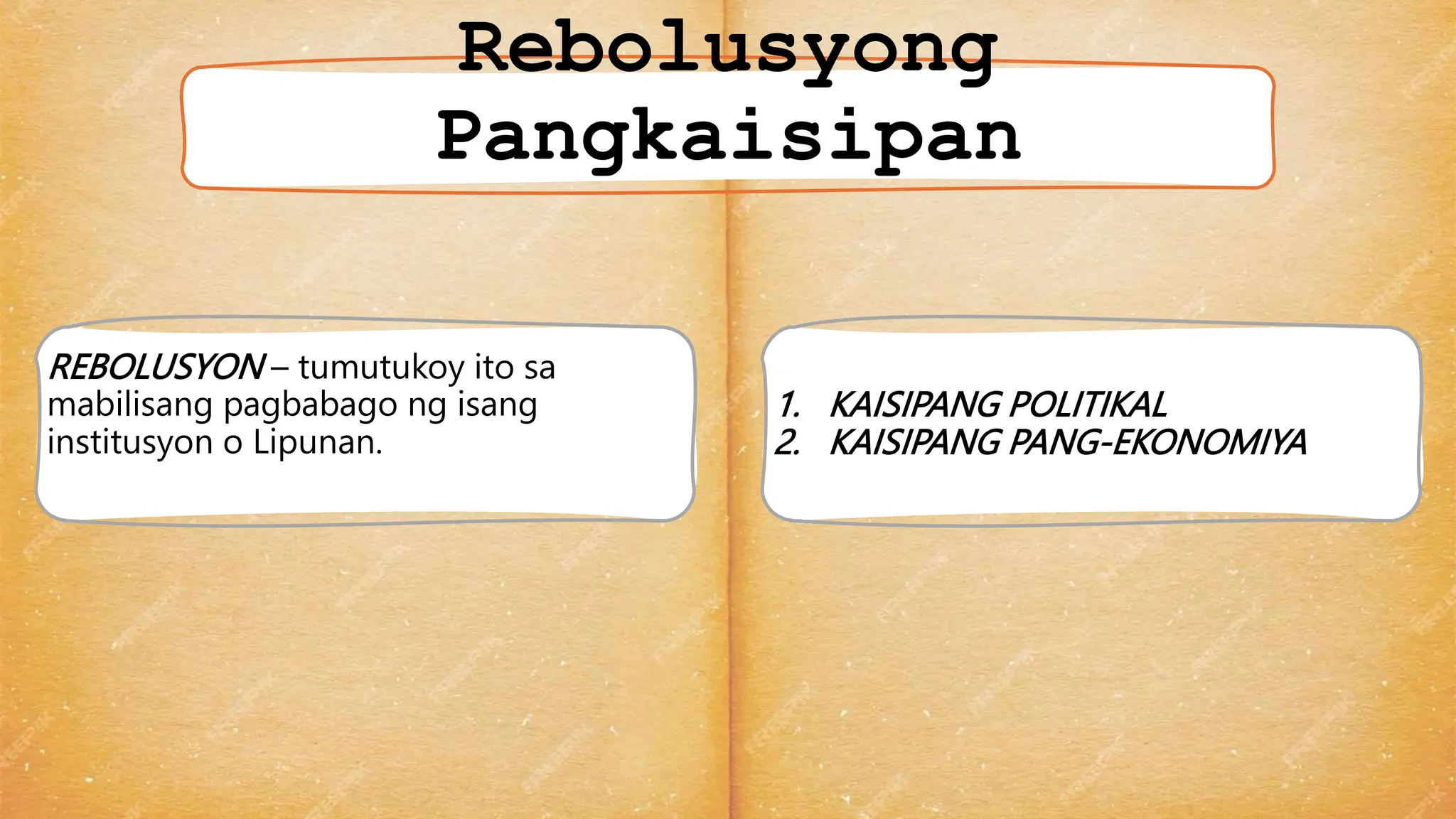 Rebolusyong Pangkaisipan, Rebolusyong Amerikano at Pranses | PPTX