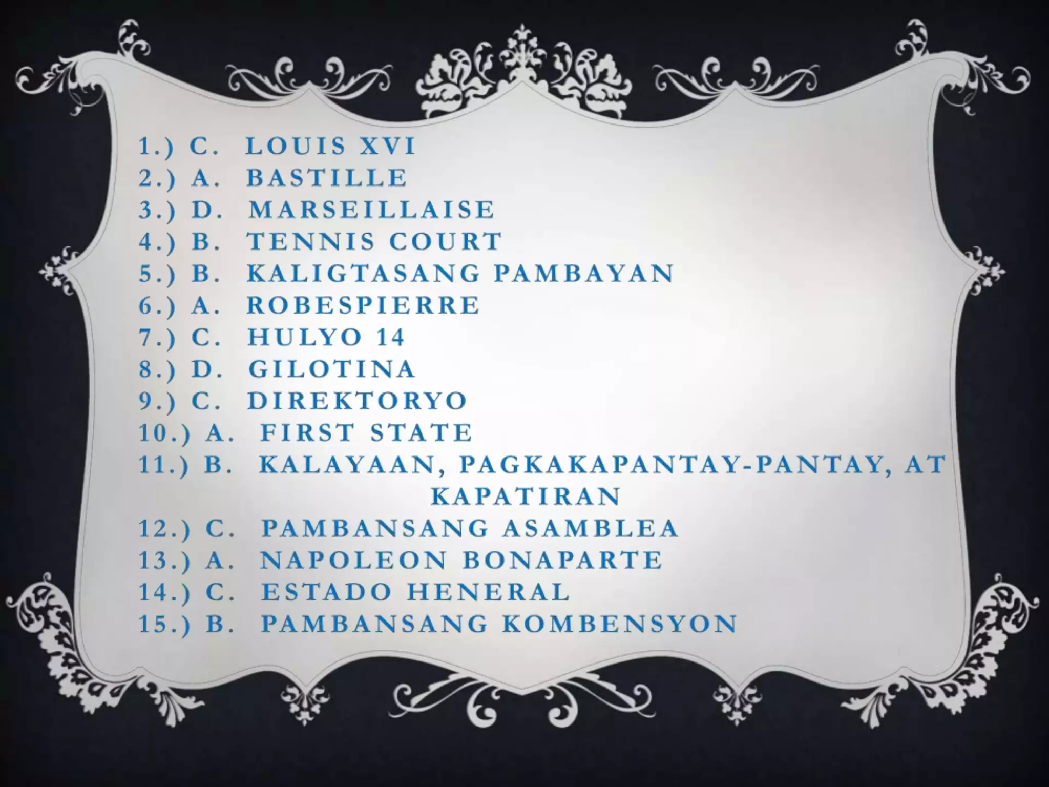 Rebolusyong Pranses | PPTX