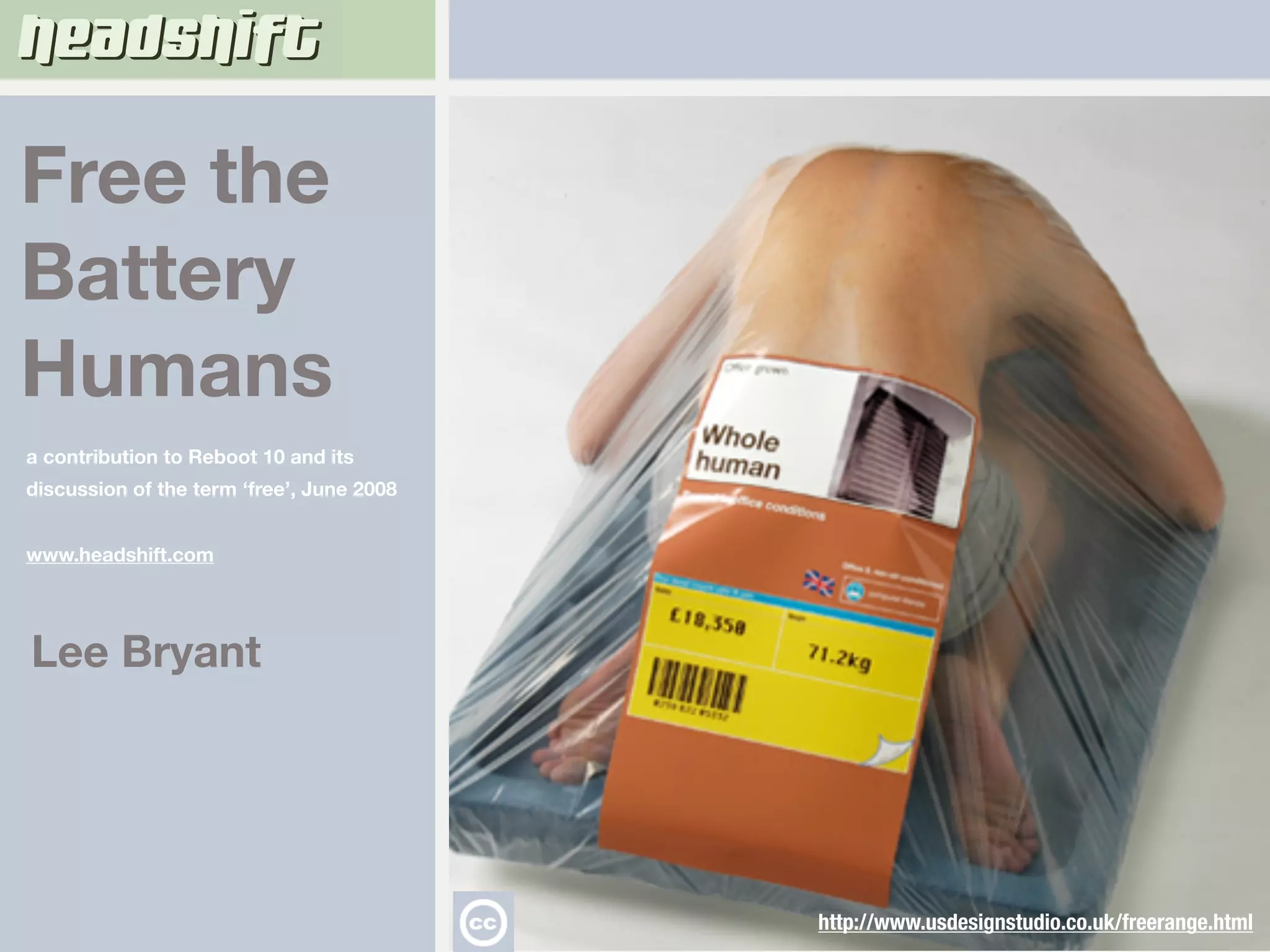 Reboot10: Free the Battery Humans | PPT