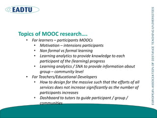 Rebooting MOOC research | PPT