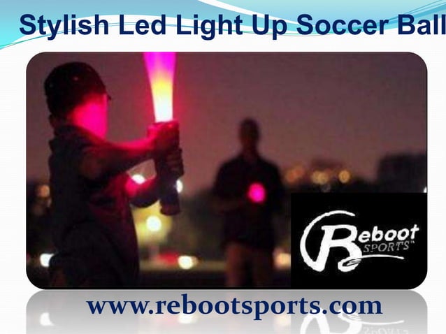glow sports balls - www.rebootsports.com