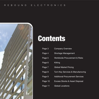 Rebound Electronics | PDF