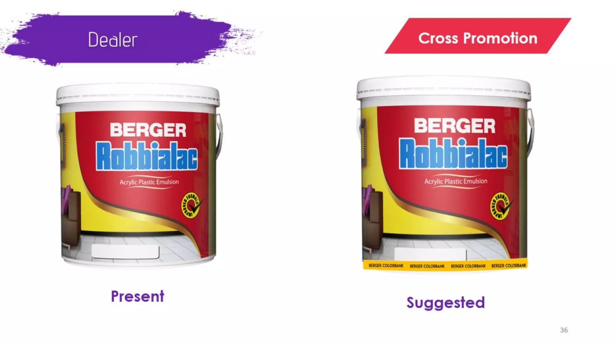 Rebranding Berger Color Bank CreADive '16 Semifinal | PDF