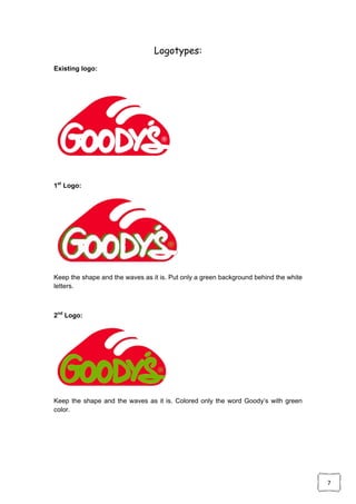 Rebranding goody's company | PDF | Food Industry | Industries