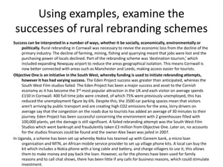 Rebranding places | PPTX