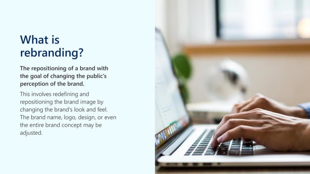 Successful rebranding in five steps | PPT
