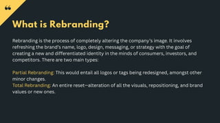 Rebranding What it is, Why it’s Important, Strategies, and Examples ...