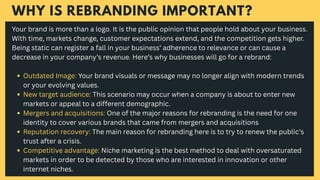 Rebranding What it is, Why it’s Important, Strategies, and Examples ...