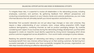Rebrand Success: Strategies for Effective Rebranding Process | PDF