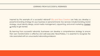 Rebrand Success: Strategies for Effective Rebranding Process | PDF