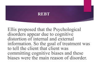 REBT.ppt | Mental Health | Diseases and Conditions