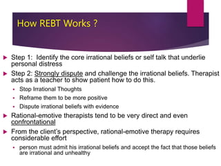 REBT.ppt | Mental Health | Diseases and Conditions