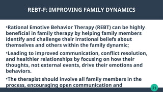 Rational Emotive Behavior Therapy in Psychology | PPTX