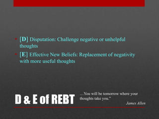 Albert Ellis & REBT | PPTX