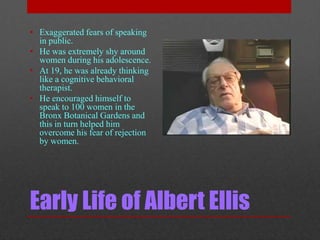 Albert Ellis & REBT | PPTX