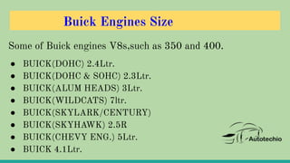 Rebuild buick engines | PPT
