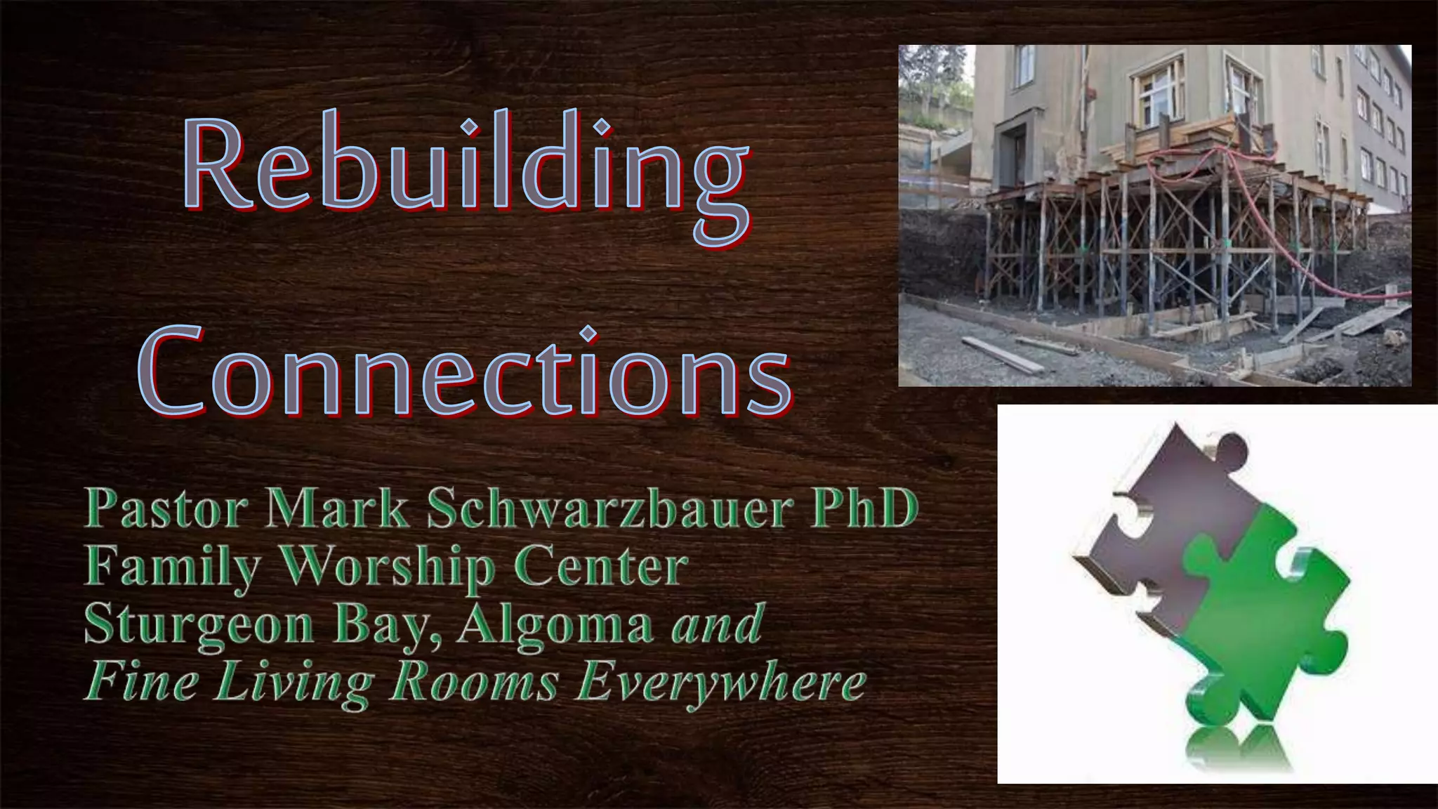 Rebuilding connections ppt | PPT