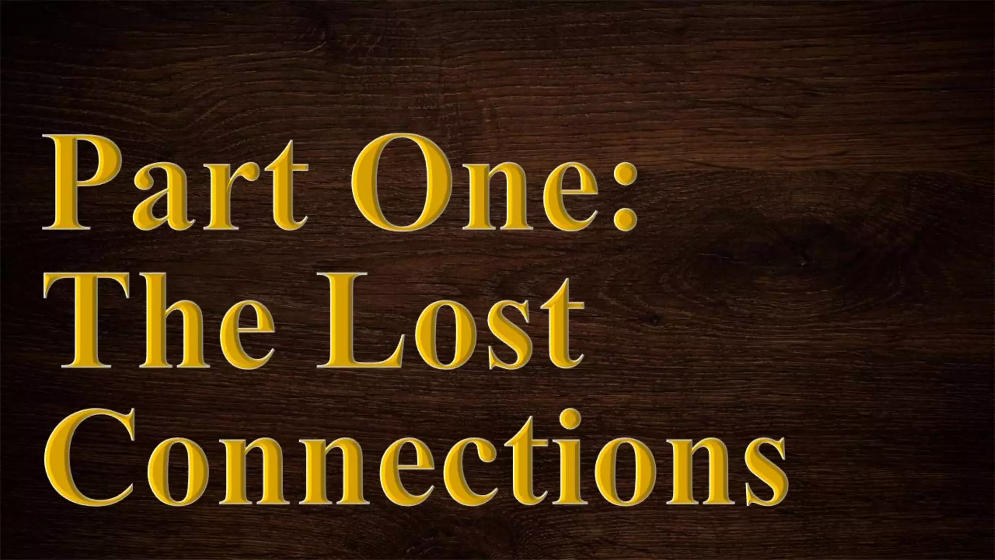 Rebuilding connections ppt | PPT