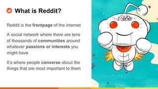 Rebuilding Reddit, A Case Study - Chris Slowe, CTO, Reddit | PPT