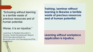 Rebuilding Teacher’s Perspective of Educational Opportunities - Ma'am ...