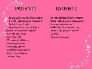 Movement Disorders | PPTX