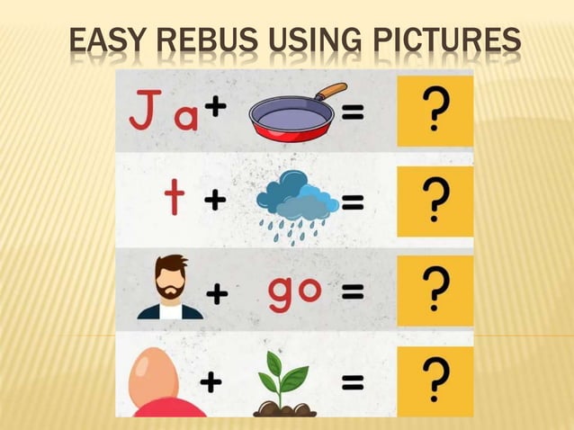 Rebus.pptx Rebus Puzzles Rebus PuzzlesRebus Puzzles | PPTX | Games and ...