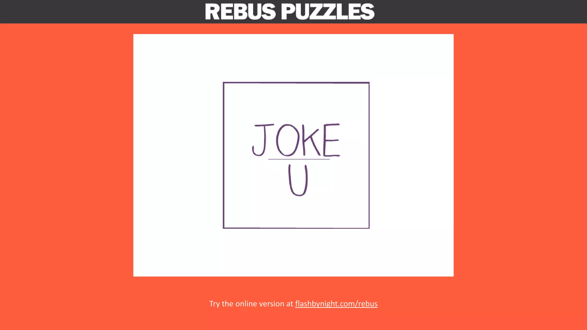 Rebus Puzzles 2 | PPSX | Games and Puzzles | Hobbies & Interests