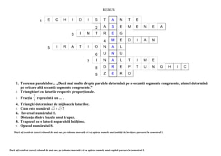 Rebusuri rezolvate | DOC